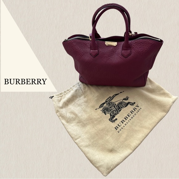 Burberry | Bags | Authentic Burberry Leather Purse In A Beautiful ...